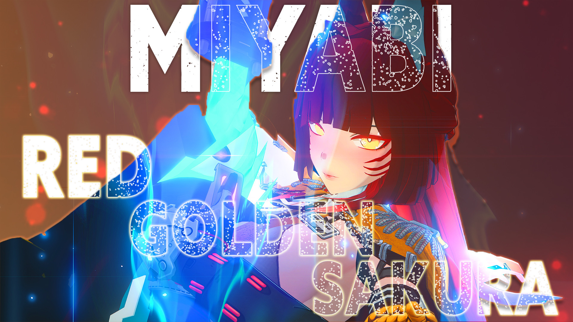 Red & Golden Miyabi(Void Hunter Retexture) Mod for Zenless Zone Zero ...