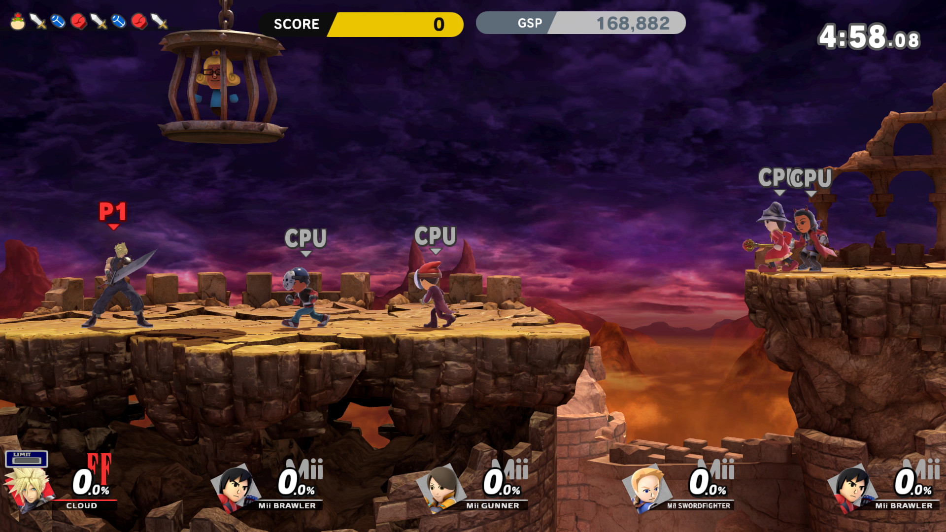 Classic Mode - Cloud Strife Custom Route Mod for Super Smash Bros. Ultimate | SSBU Mods