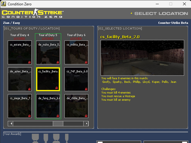 Counter Strike Beta Mission Mod for Counter-Strike: Condition Zero | CS ...