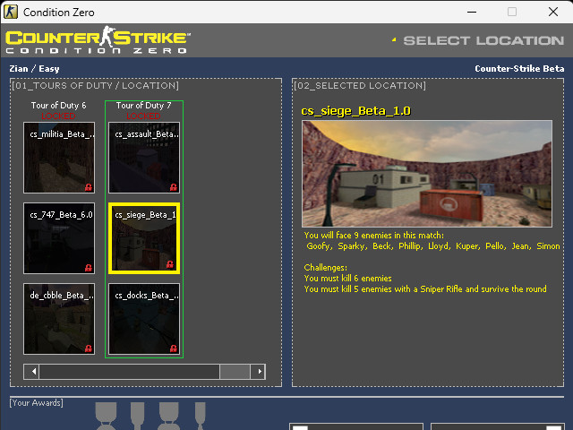Counter Strike Beta Mission Mod for Counter-Strike: Condition Zero | CS ...