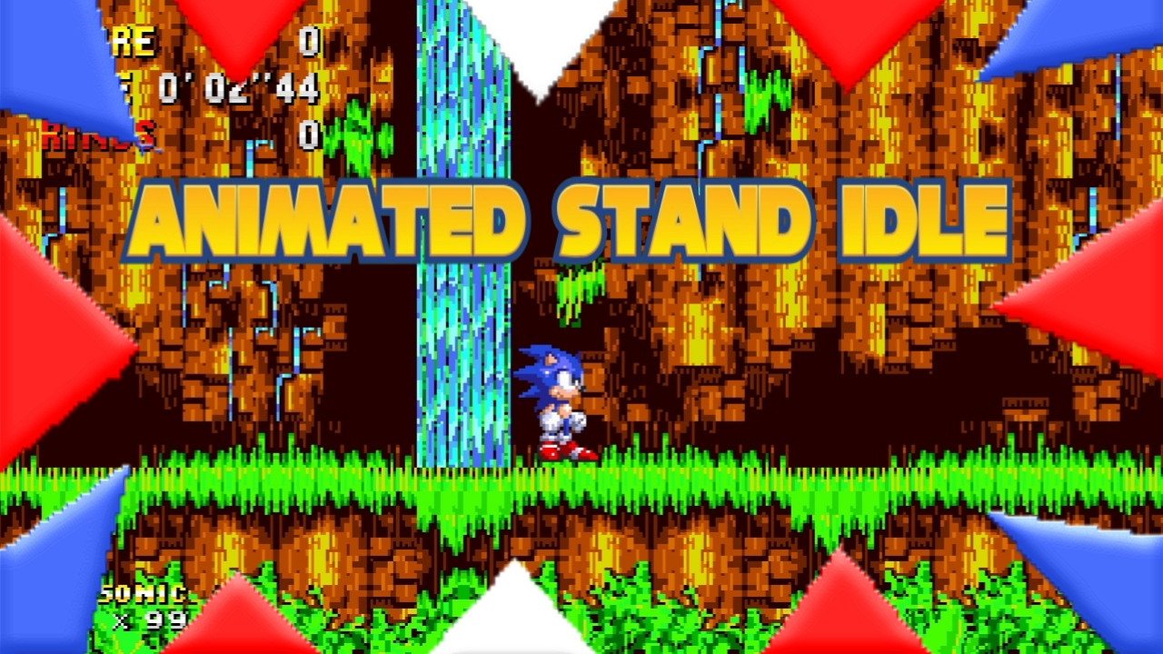 Animated stand idle for sonic Mod for Sonic 3 A.I.R. | S3AIR Mods