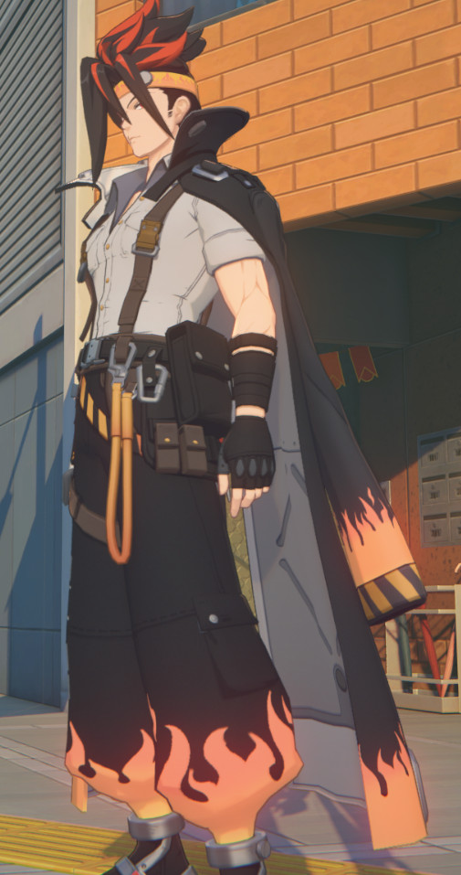 Burning Flame Anton Mod for Zenless Zone Zero | ZZZ Mods