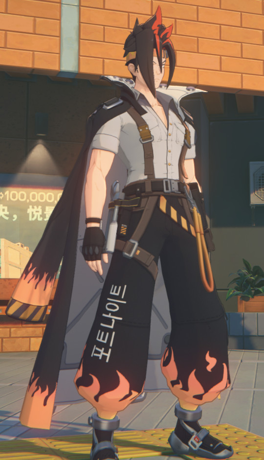 Burning Flame Anton Mod for Zenless Zone Zero | ZZZ Mods