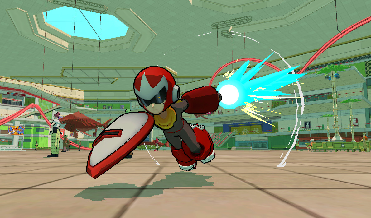 Blues - Protoman + Shield (Megaman Classic) Mod for Bomb Rush Cyberfunk ...