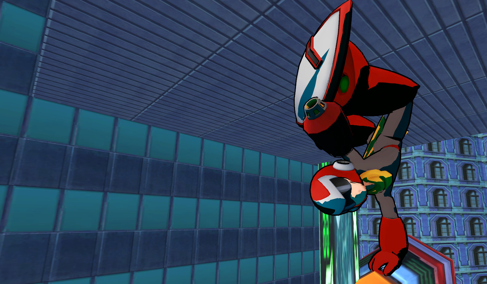 Blues - Protoman + Shield (Megaman Classic) Mod for Bomb Rush Cyberfunk ...