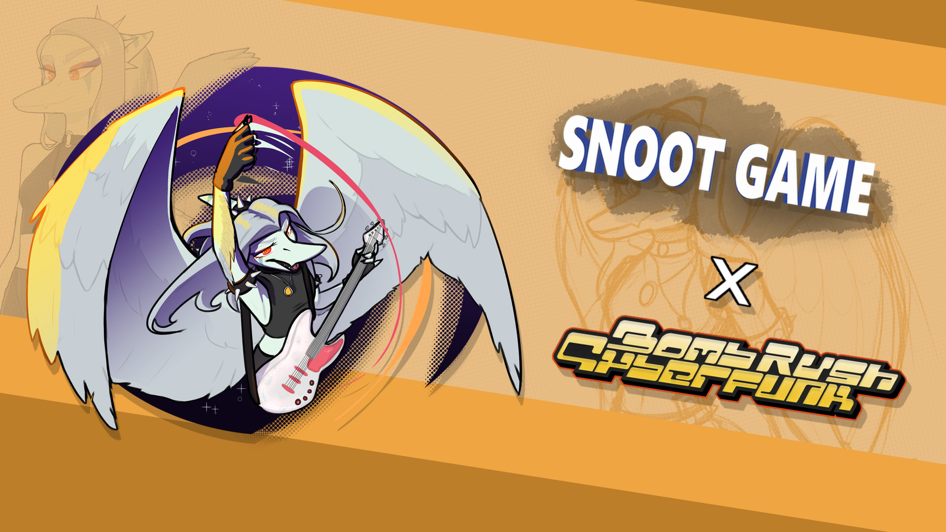 Fang Aaron (SnootGame) BRC Style Mod for Bomb Rush Cyberfunk | BRC Mods