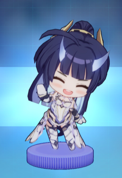 Mei with Horns & Ahoge (+ Dorm chibi) Mod for Honkai Impact 3rd | Hi3 Mods