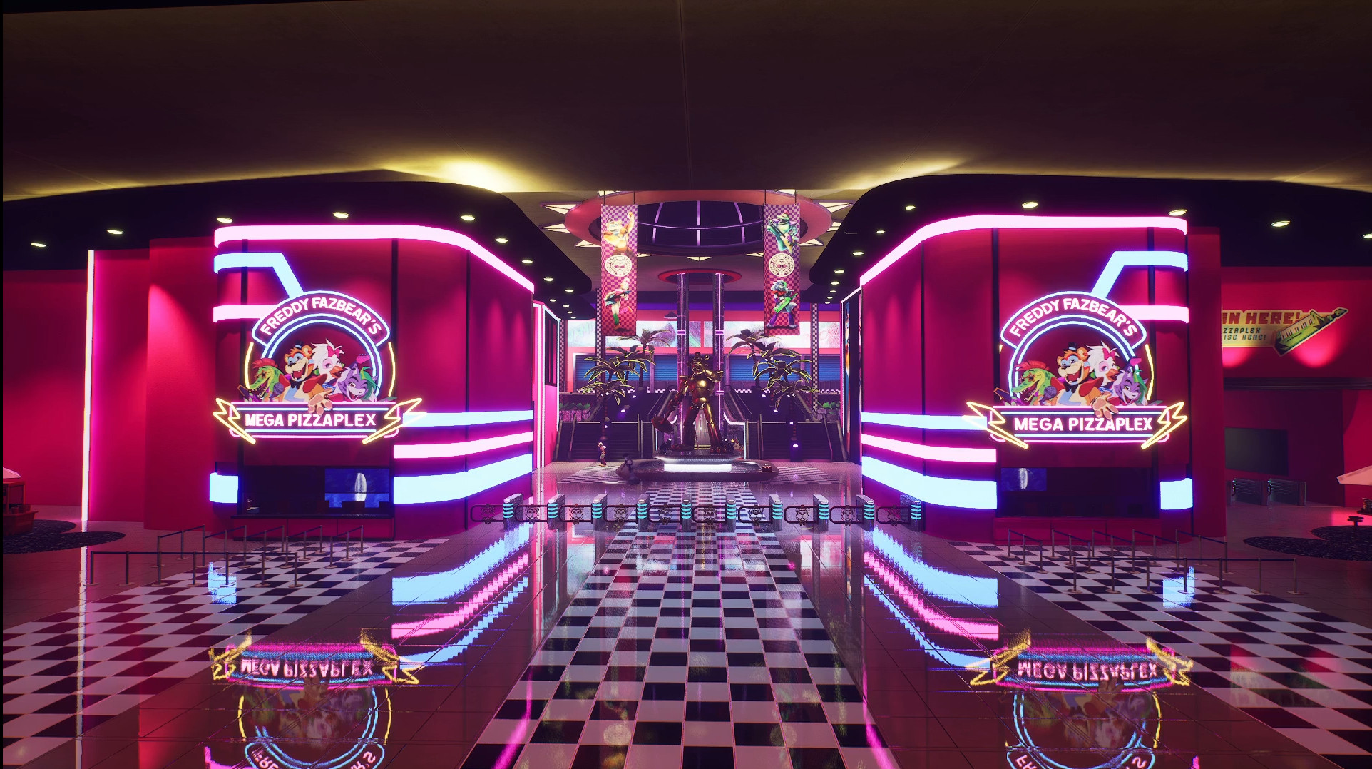 RTX Lobby 11PM Menu Mod for Five Nights at Freddy's Security Breach ...