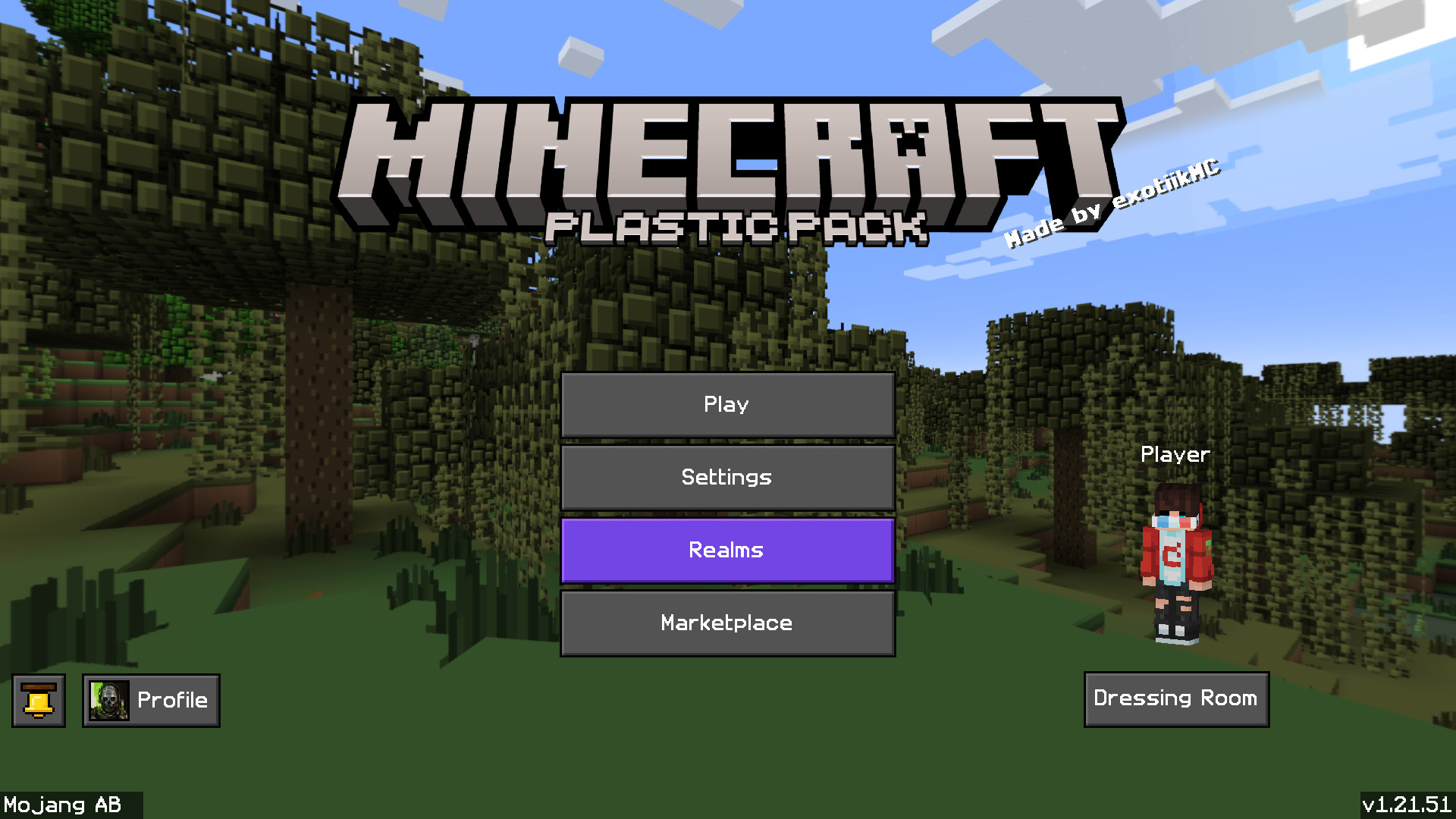 exotiques "Plastic Texture Pack" 1.21 Mod for Minecraft: Bedrock ...