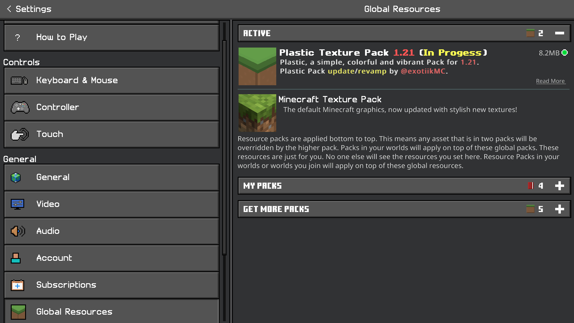 exotiques "Plastic Texture Pack" 1.21 Mod for Minecraft: Bedrock ...