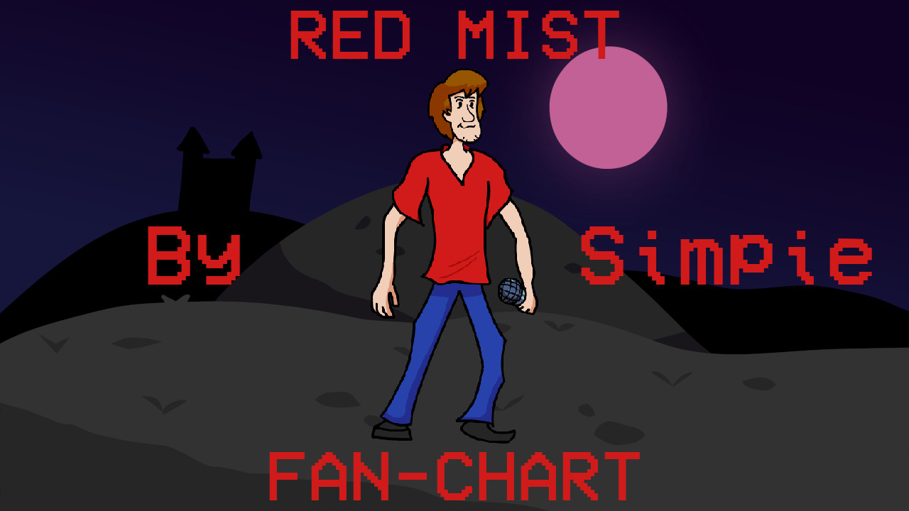Red mist - Vs. (Red) Shaggy [UST] Charted Mod for Friday Night Funkin ...