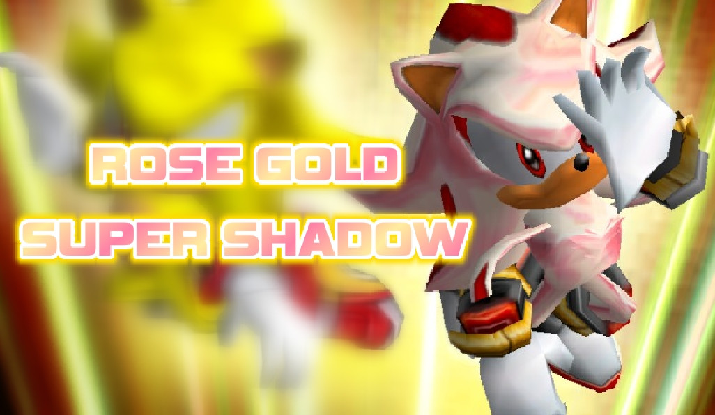 Rose Gold Super Shadow Mod for Sonic Adventure 2 | SA2 Mods