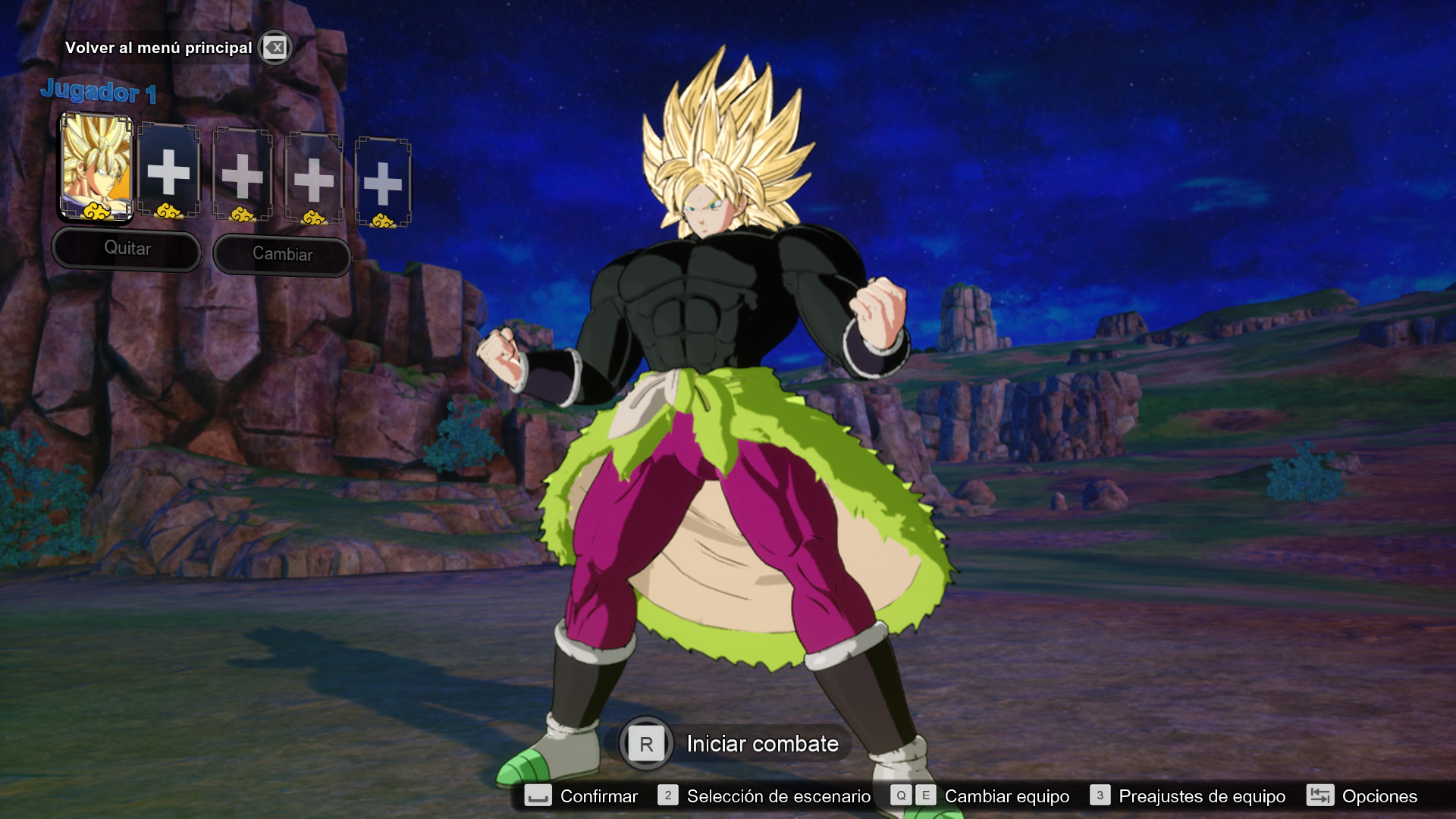 DBSB Style with Broly DBS Controlled Mod for Dragon Ball: Sparking ...