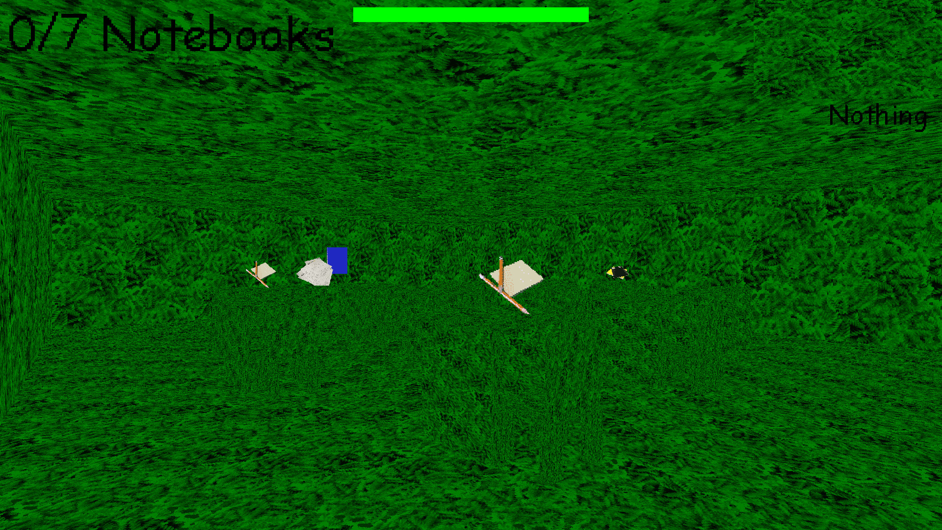 All is Grass Mod for Baldi's Basics | Baldi Mods