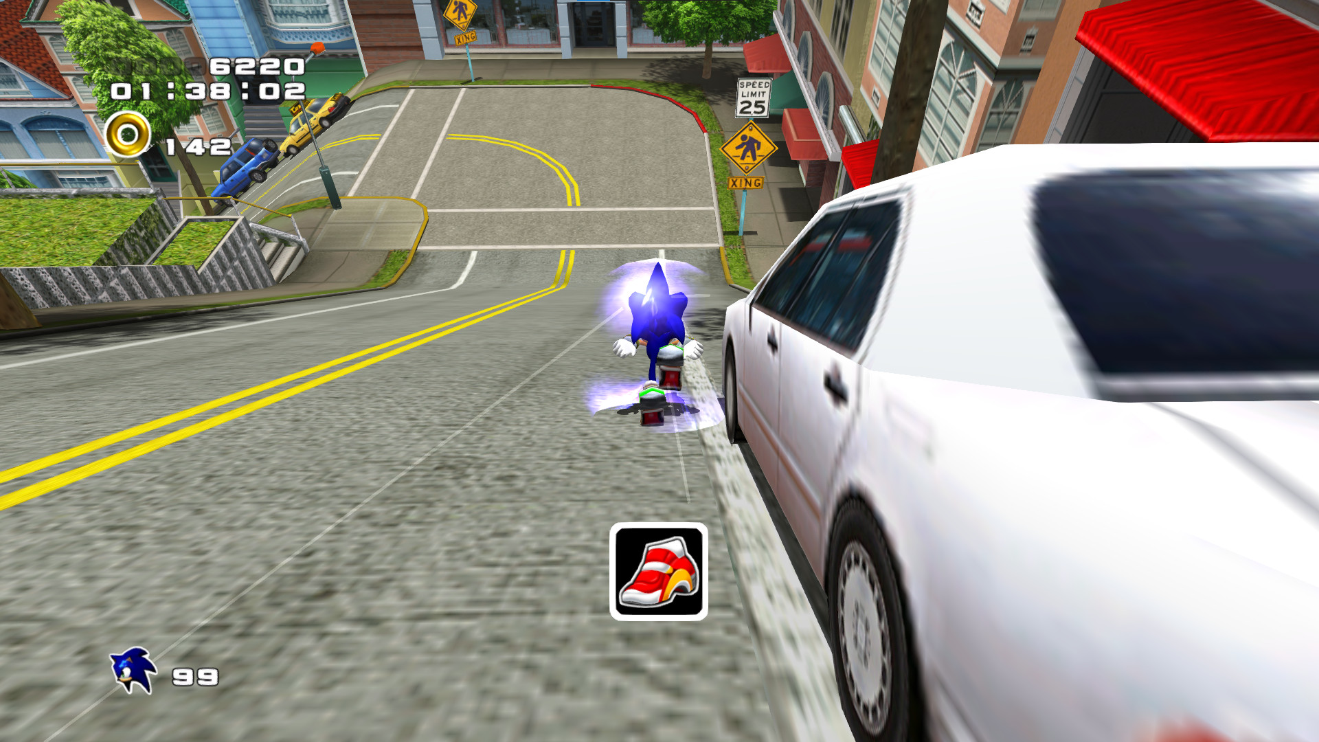 Soap Shoe Speed Icon Mod for Sonic Adventure 2 | SA2 Mods