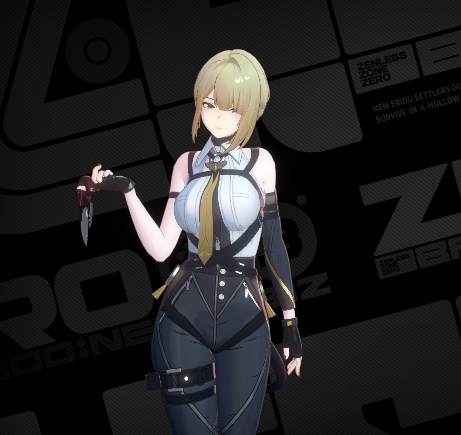 Jane Doe in Evelyn's Outfit Mod for Zenless Zone Zero | ZZZ Mods