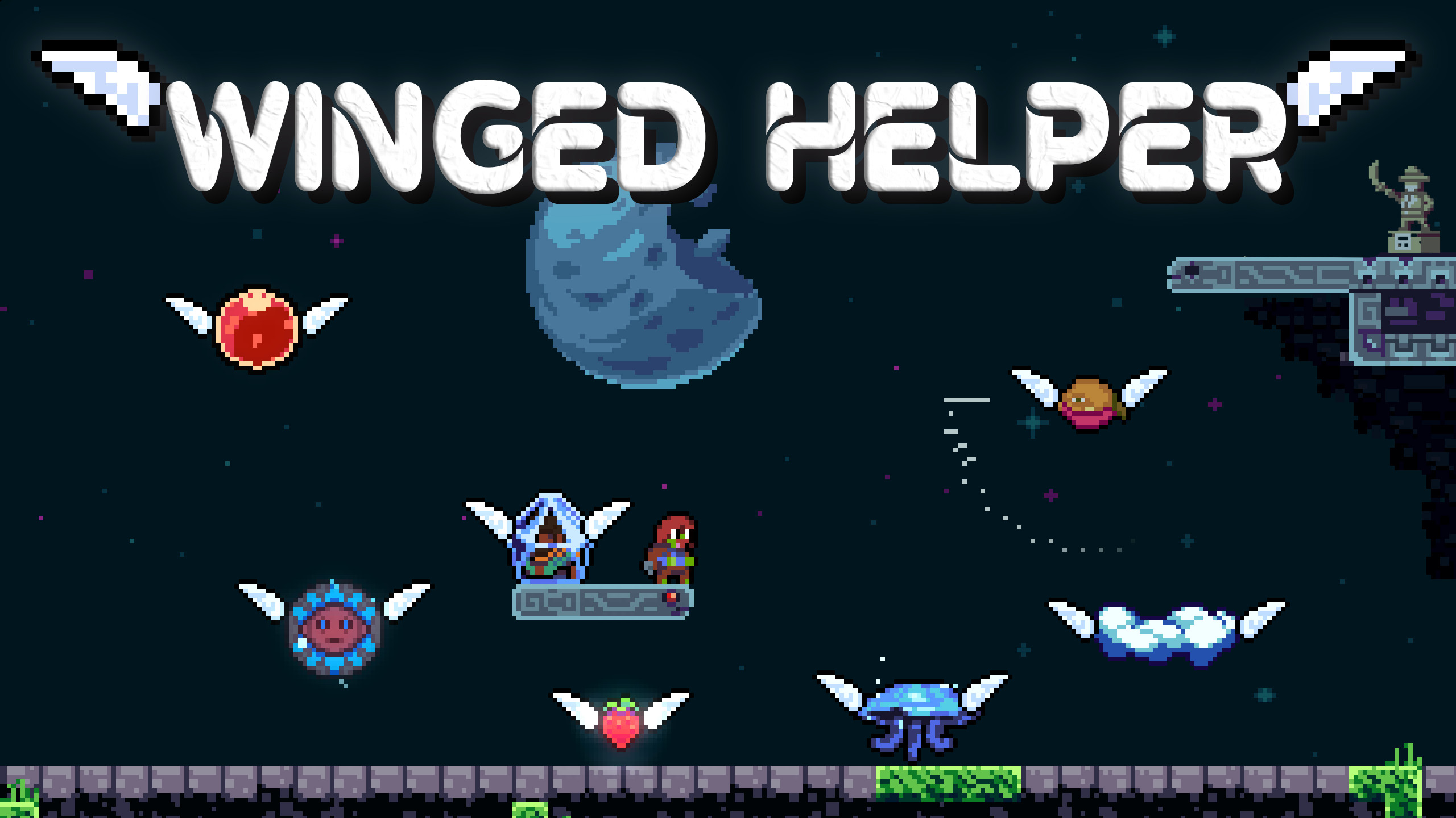 Winged Helper Mod for Celeste | Celeste Mods