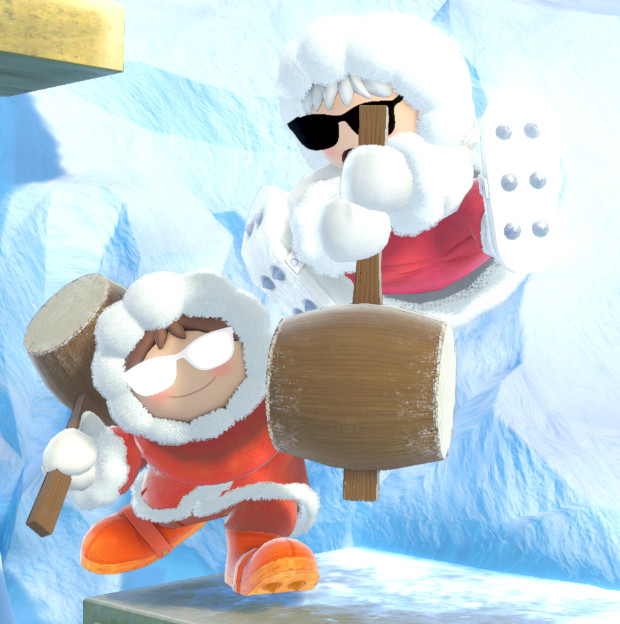 Polar Bear and Condor Ice Climbers Mod for Super Smash Bros. Ultimate ...