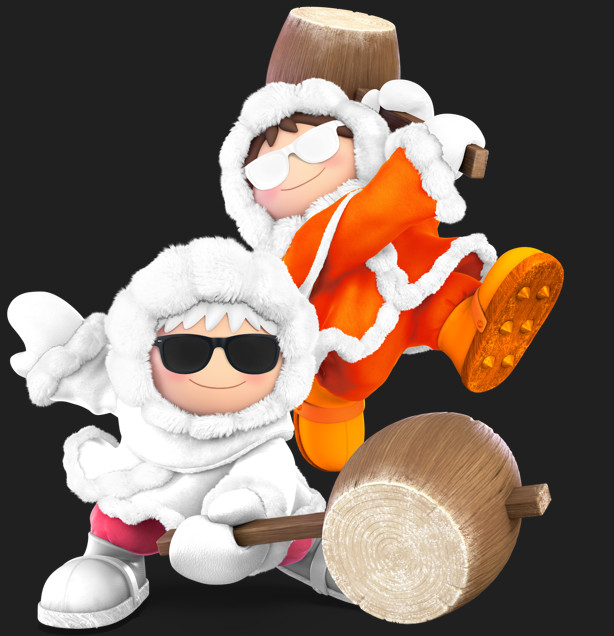 Polar Bear and Condor Ice Climbers Mod for Super Smash Bros. Ultimate ...