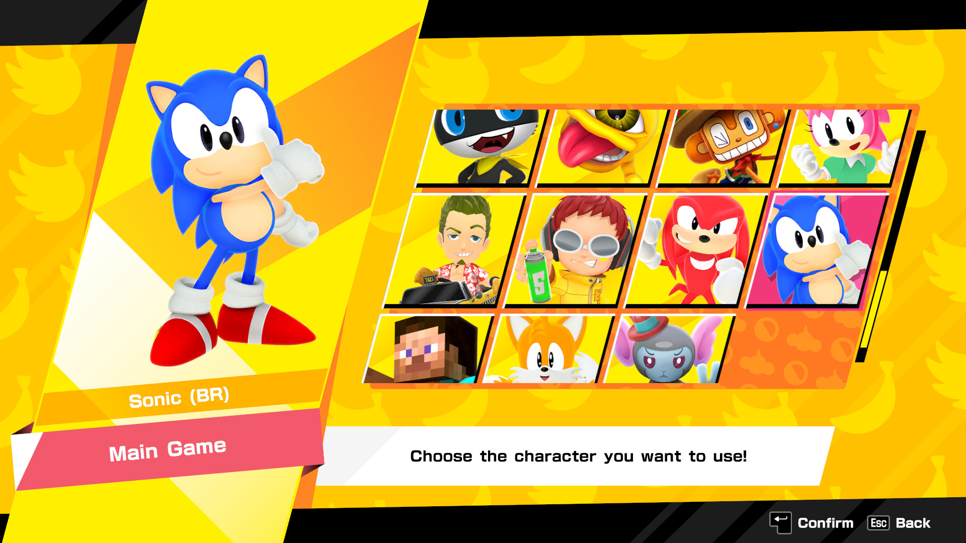 Banana Rumble Character Pack 2 Mod for Super Monkey Ball Banana Mania | SMBBM Mods