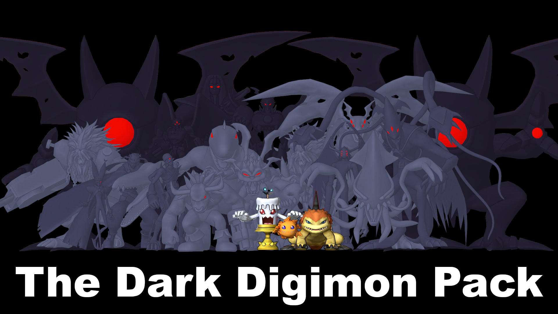 Dark Digimon Pack Mod for Digimon Story Cyber Sleuth: Complete Edition ...