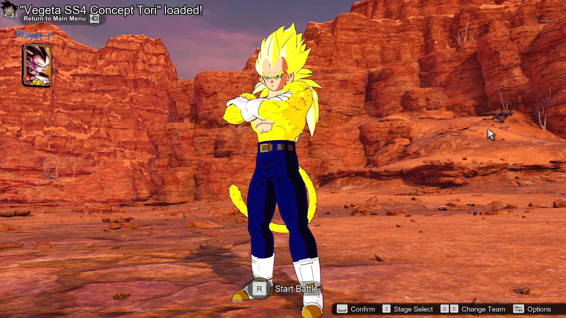 Tori Concept SSJ4 Goku and Vegeta Mod for Dragon Ball: Sparking! ZERO ...