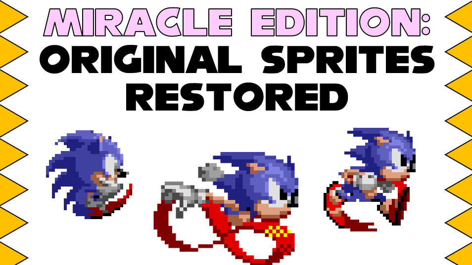 Original Sprites Restored for Miracle Edition Mod for Sonic CD (2011 ...