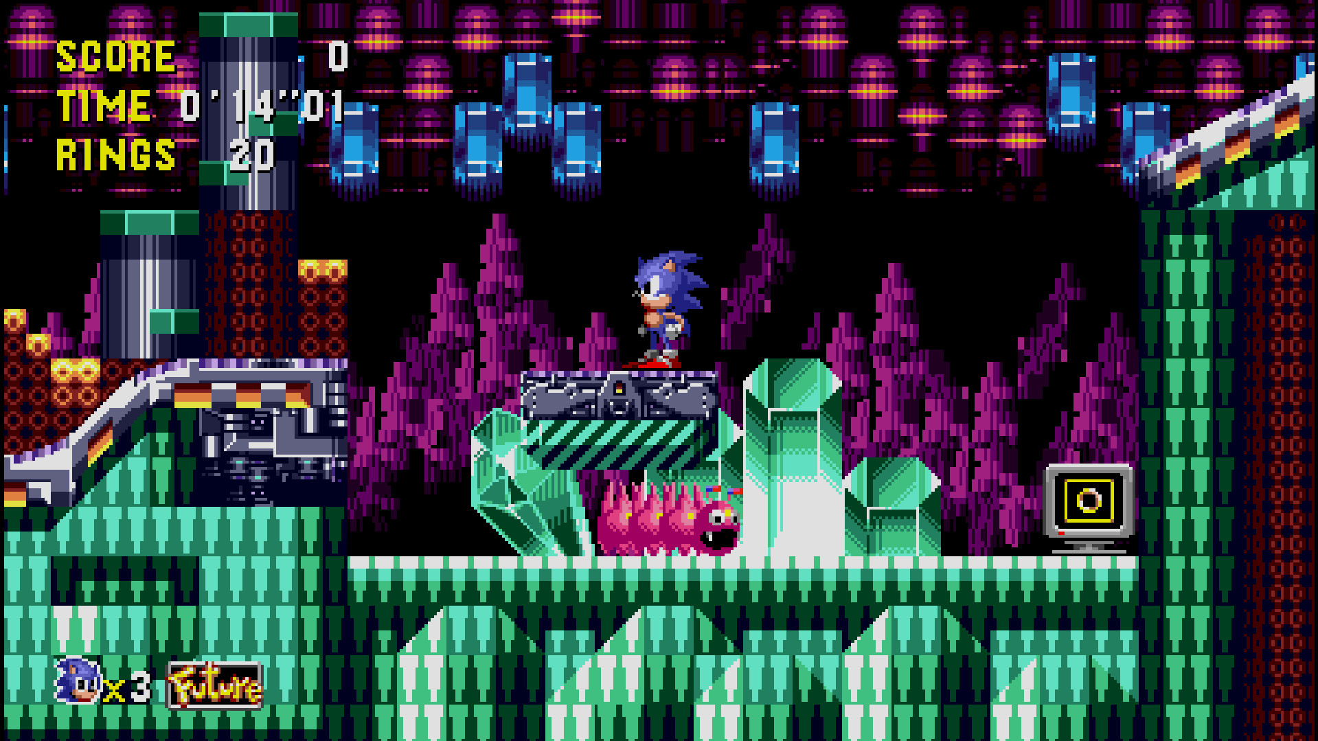 Original Sprites Restored for Miracle Edition Mod for Sonic CD (2011 ...