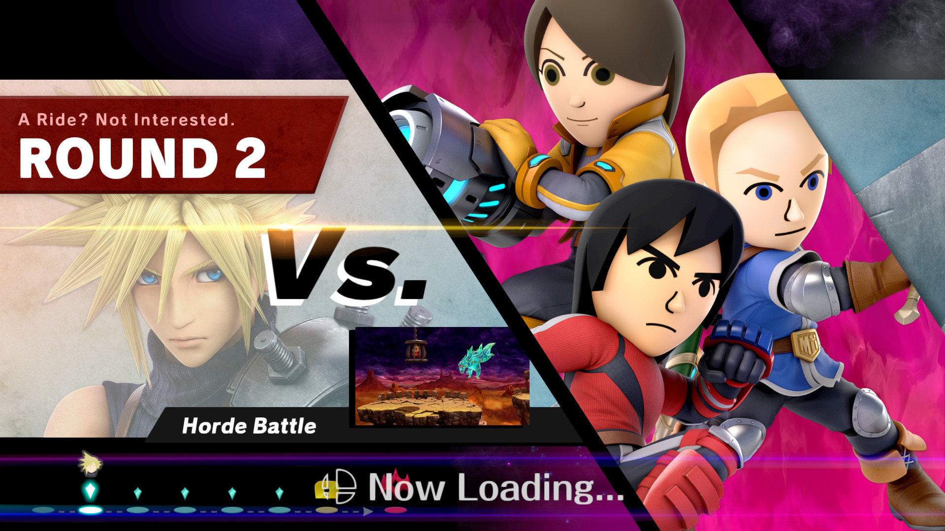 Classic Mode - Cloud Strife Custom Route Mod for Super Smash Bros. Ultimate | SSBU Mods