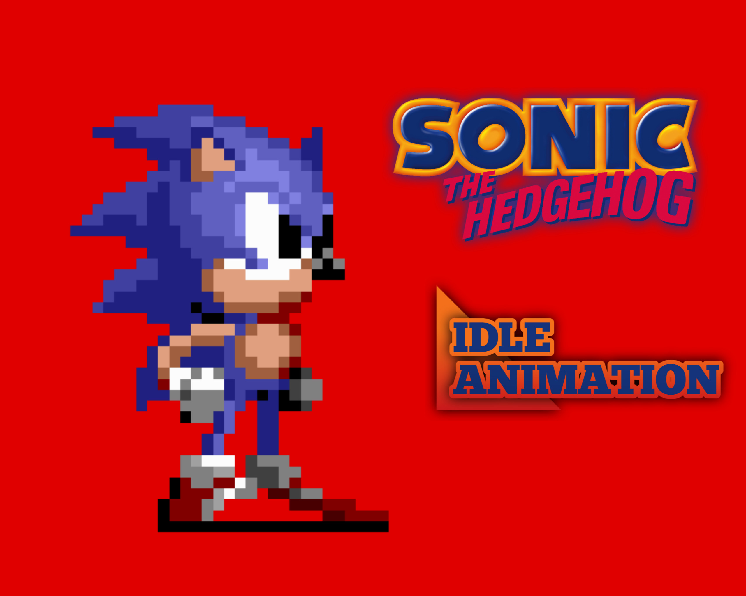 Animated Sonic 1 idle for sonic Mod for Sonic 3 A.I.R. | S3AIR Mods