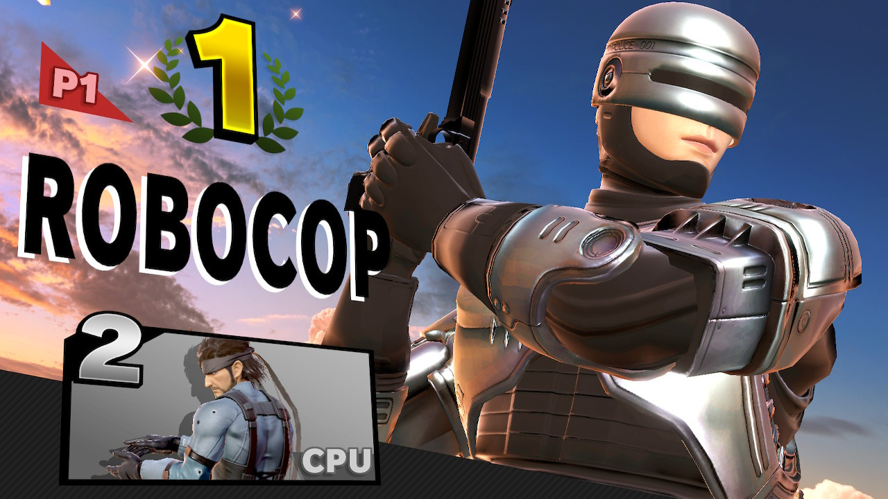 Robocop (now includes a shiny alt!) Mod for Super Smash Bros. Ultimate | SSBU Mods