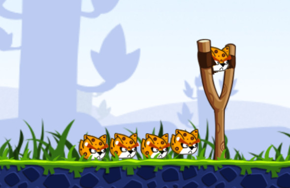 Jade The cat in Angry birds, AKA "Angry Cats" Mod for Angry Birds ...