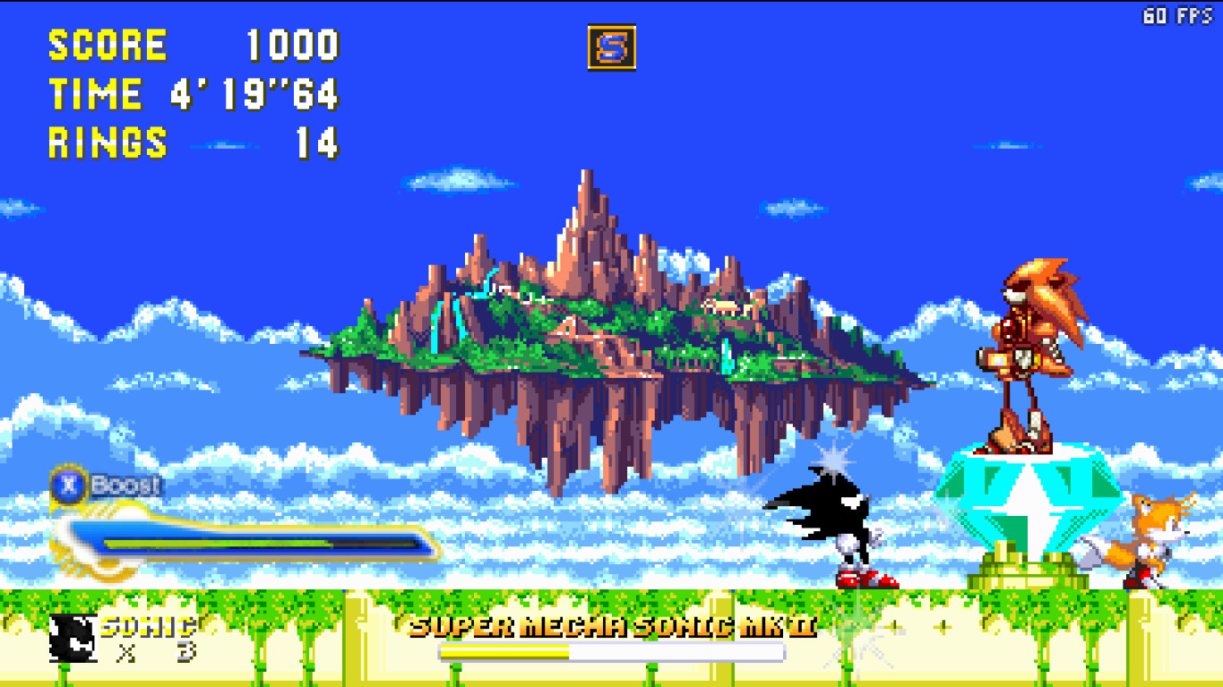 Mecha Sonic MK II Mod for Sonic 3 A.I.R. | S3AIR Mods