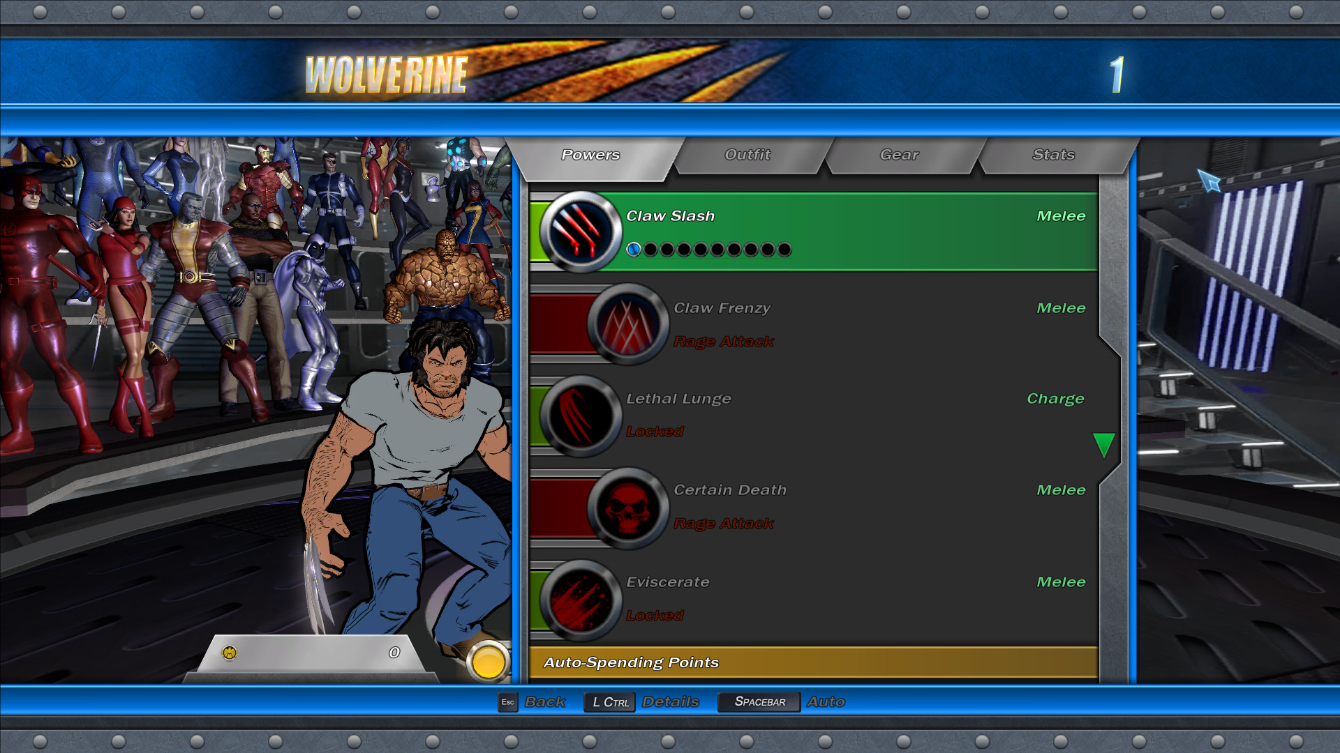 USM Game- Wolverine Mod for Marvel: Ultimate Alliance | MUA Mods