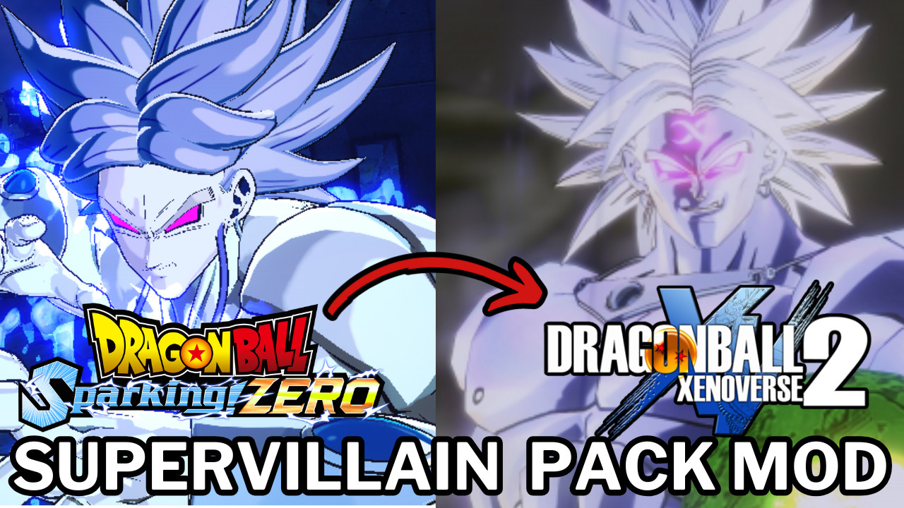 SUPERVILLAIN PACK MOD [NEW SLOT E NEW SKILL] Mod for Dragon Ball ...