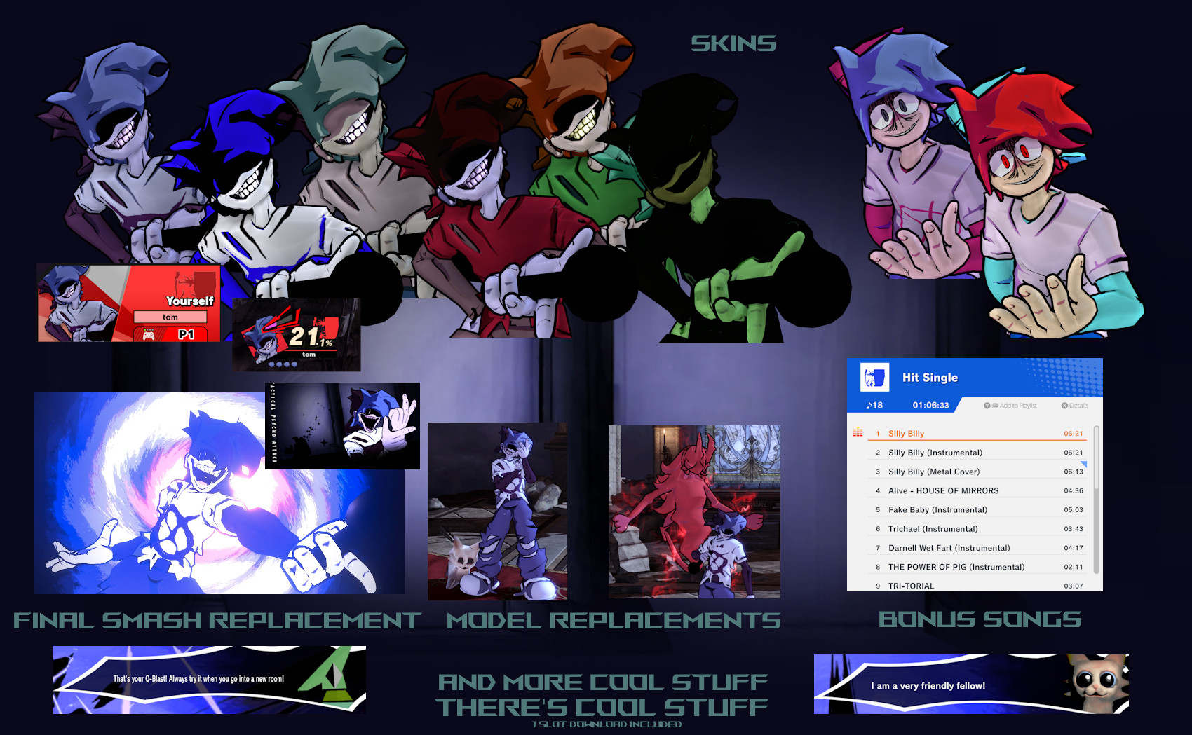 Yourself (FNF) Over Joker Mod for Super Smash Bros. Ultimate | SSBU Mods