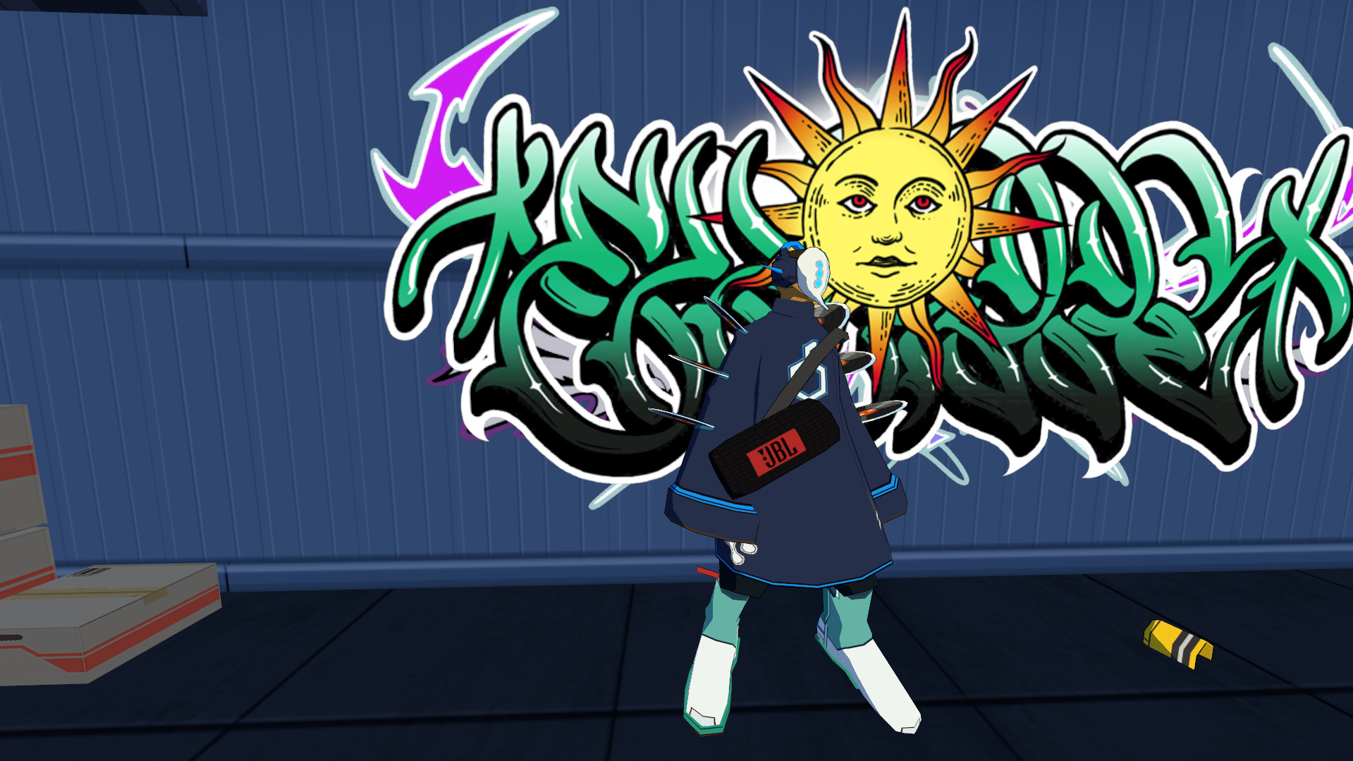 JBL DJ Cyber Mod for Bomb Rush Cyberfunk | BRC Mods