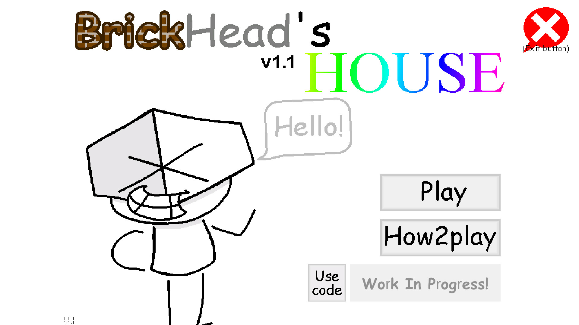 BrickHead's House (v1.1) Mod for Baldi's Basics | Baldi Mods