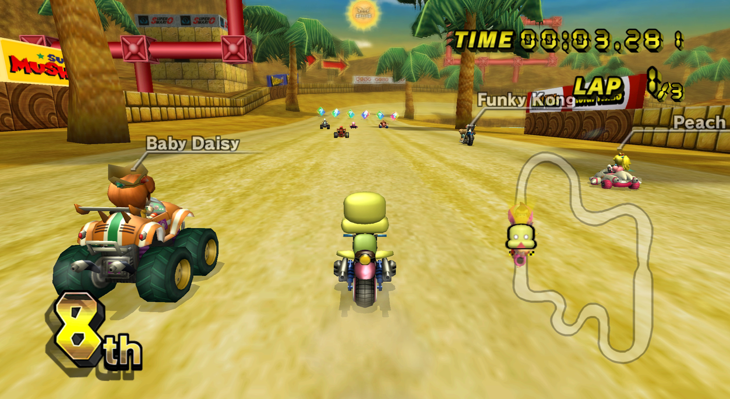 Petscop Guardian over Toad Mod for Mario Kart Wii | MKWii Mods