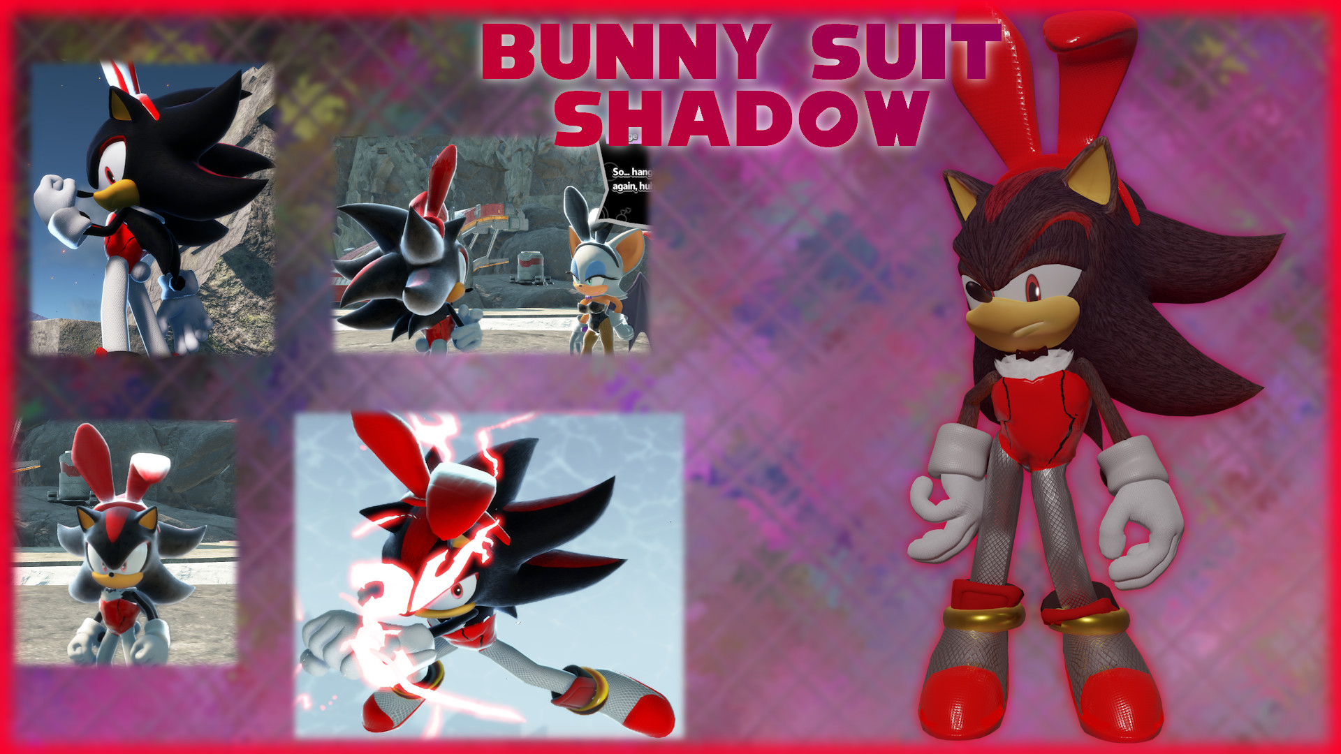 Bunny Suit Shadow Mod for Shadow Generations | SXSGShadow Mods