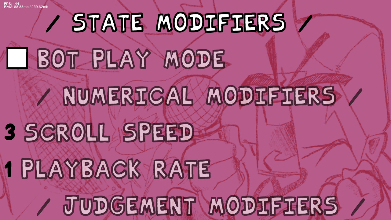 V-Slice Gameplay Modifiers Mod for Friday Night Funkin' | FNF Mods