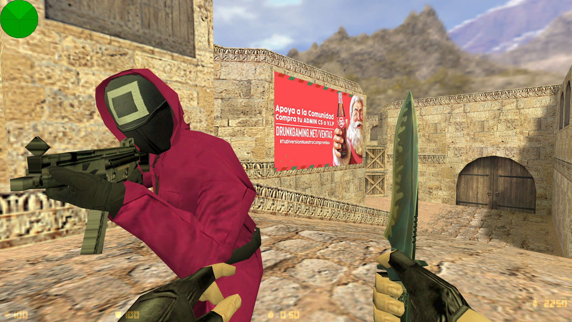 Squid Game Guard (Cleo Cazo) Mod for Counter-Strike 1.6 | CS1.6 Mods