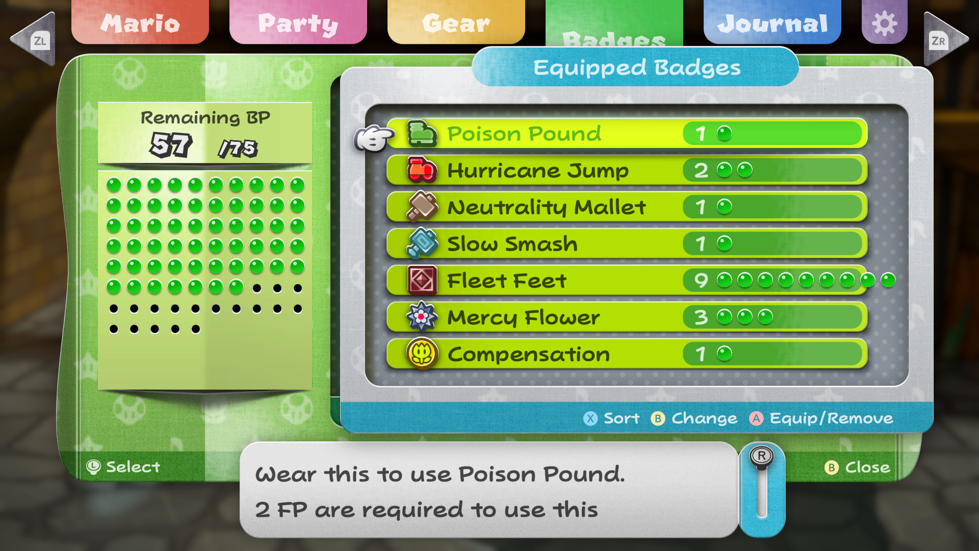 Custom Modified Badges Mod for Paper Mario: The Thousand Year Door ...