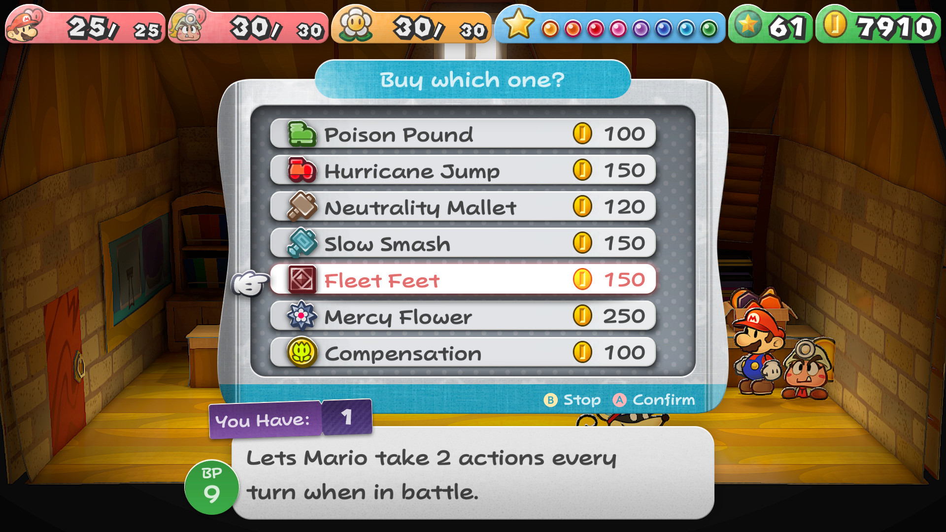 Custom Modified Badges Mod for Paper Mario: The Thousand Year Door ...