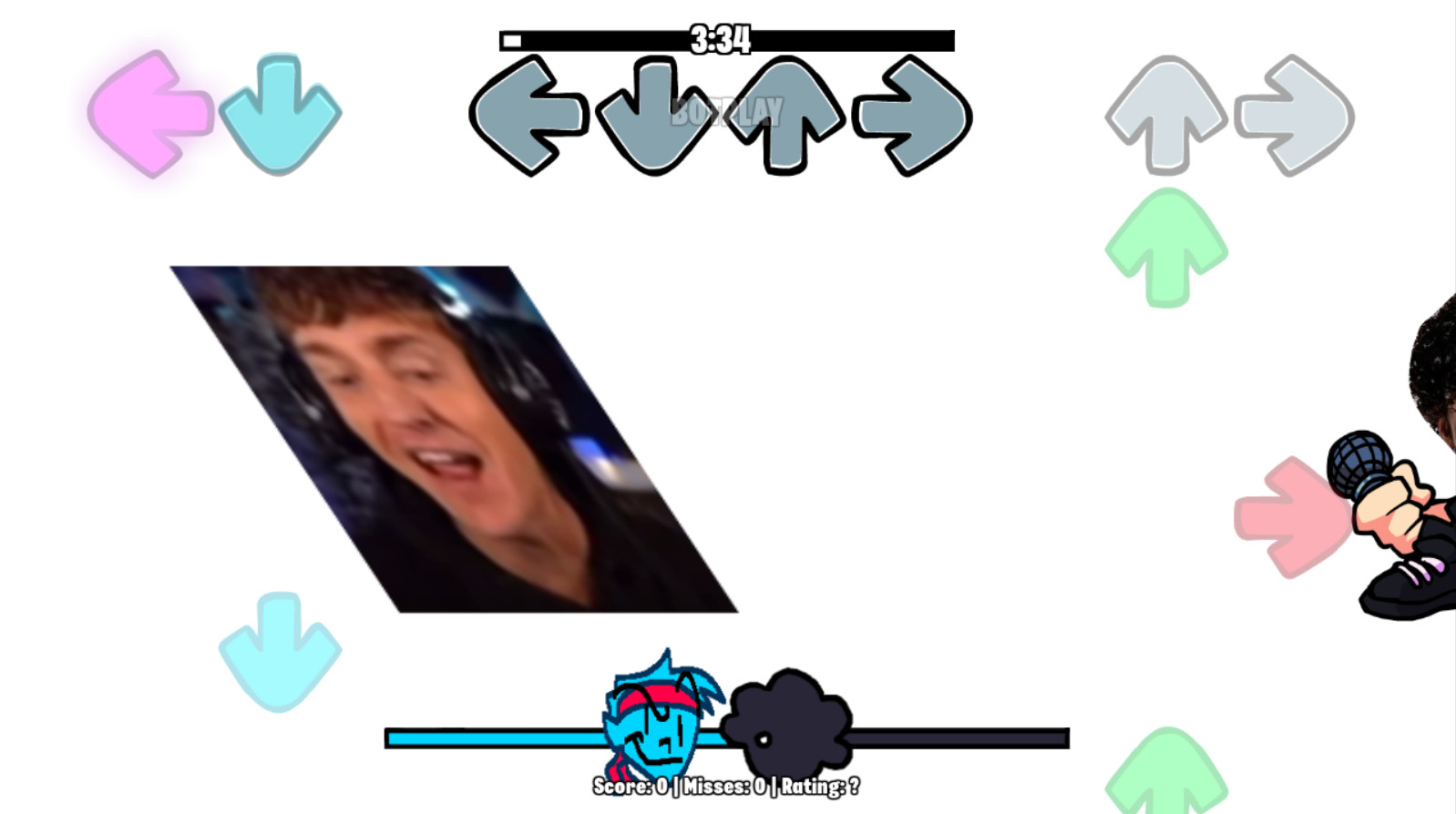 Moony's Low Taper Fade fnf (But Playable) Mod for Friday Night Funkin ...