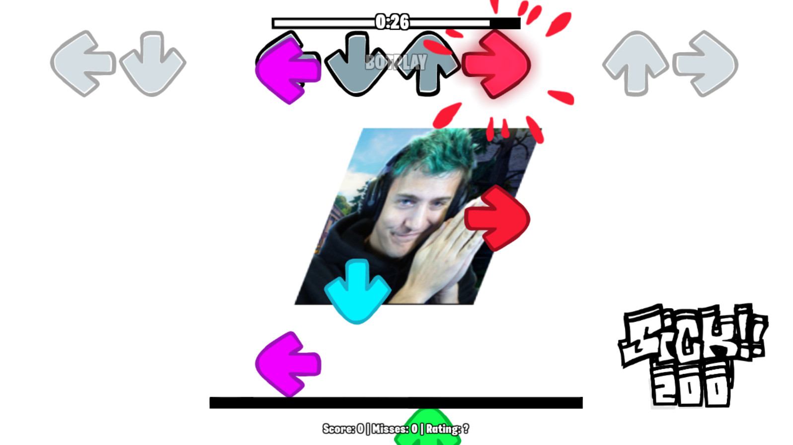 Moony's Low Taper Fade fnf (But Playable) Mod for Friday Night Funkin ...