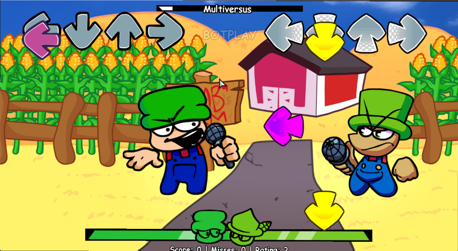 BAMBER & DAVEY RECHARTED V5.2 Mod for Friday Night Funkin' | FNF Mods