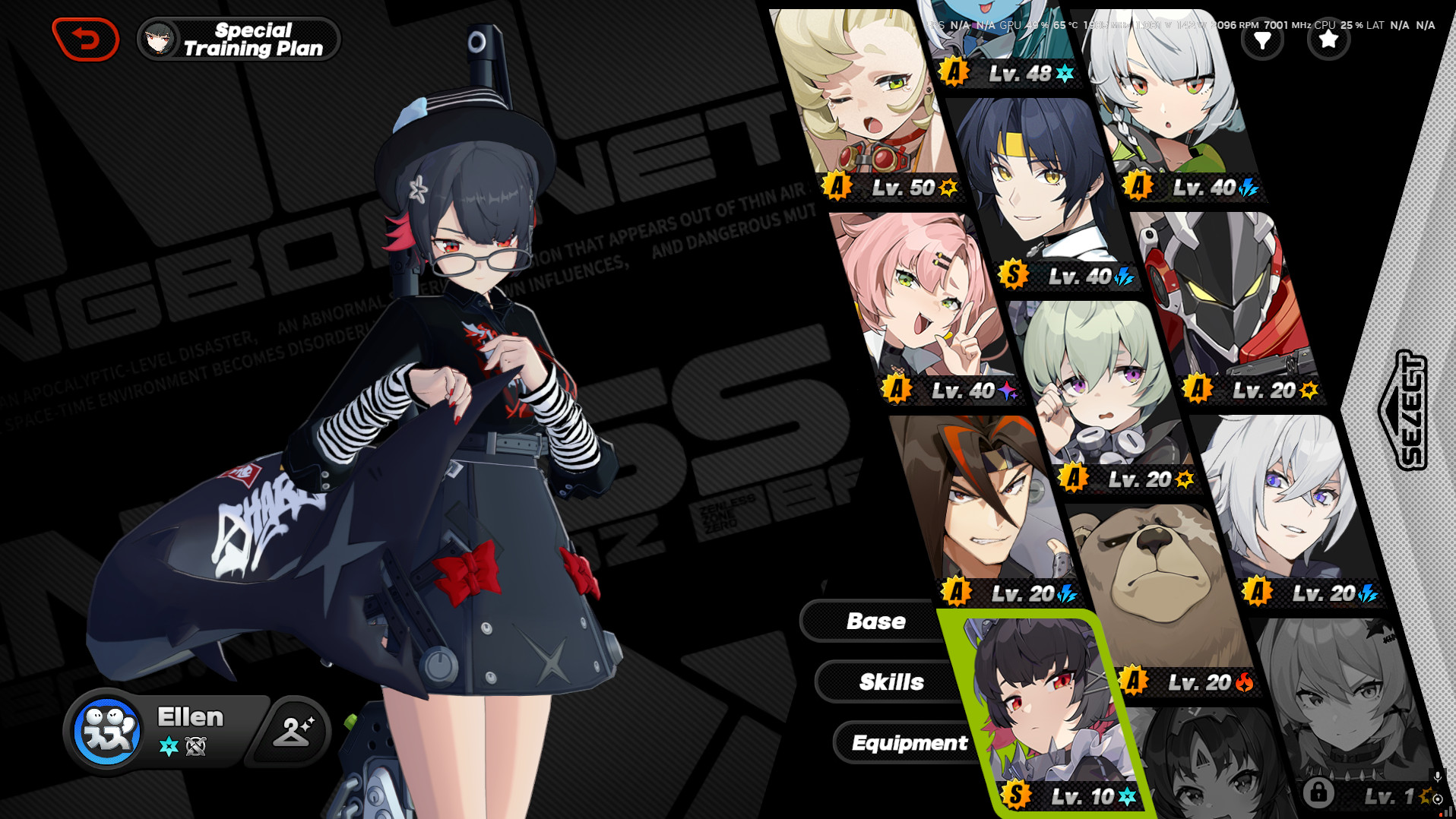 The troubles of a shark [skin based on quest art] Mod for Zenless Zone ...