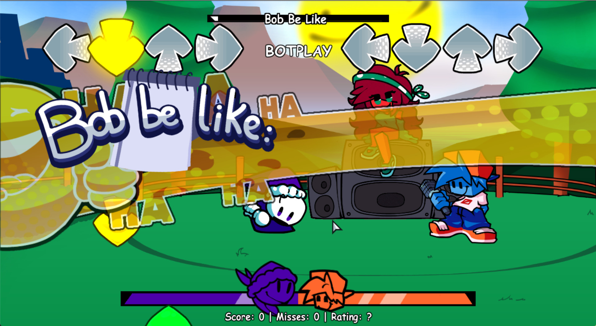 BAMBER & DAVEY RECHARTED V5.2 Mod for Friday Night Funkin' | FNF Mods