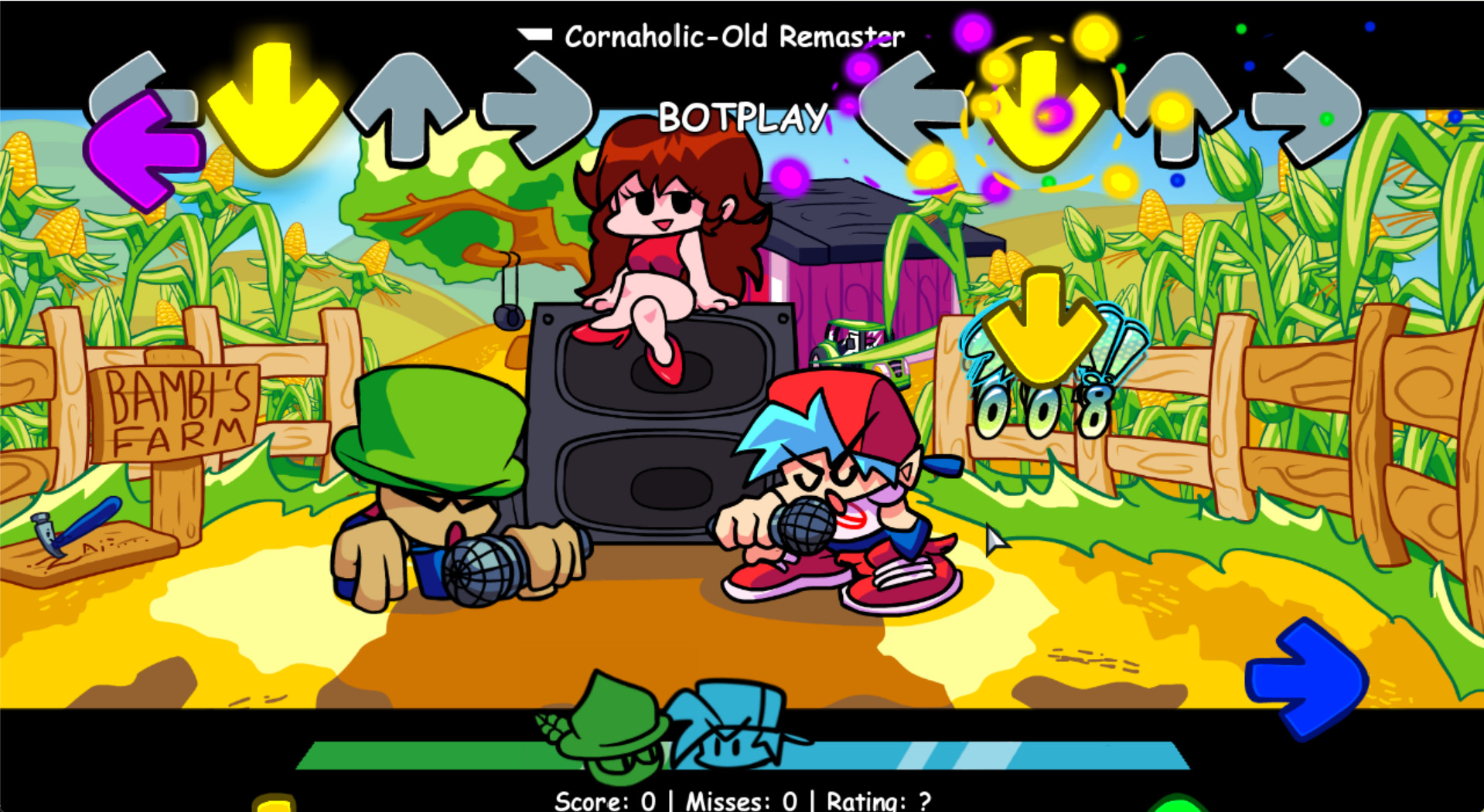 BAMBER & DAVEY RECHARTED V5.2 Mod for Friday Night Funkin' | FNF Mods